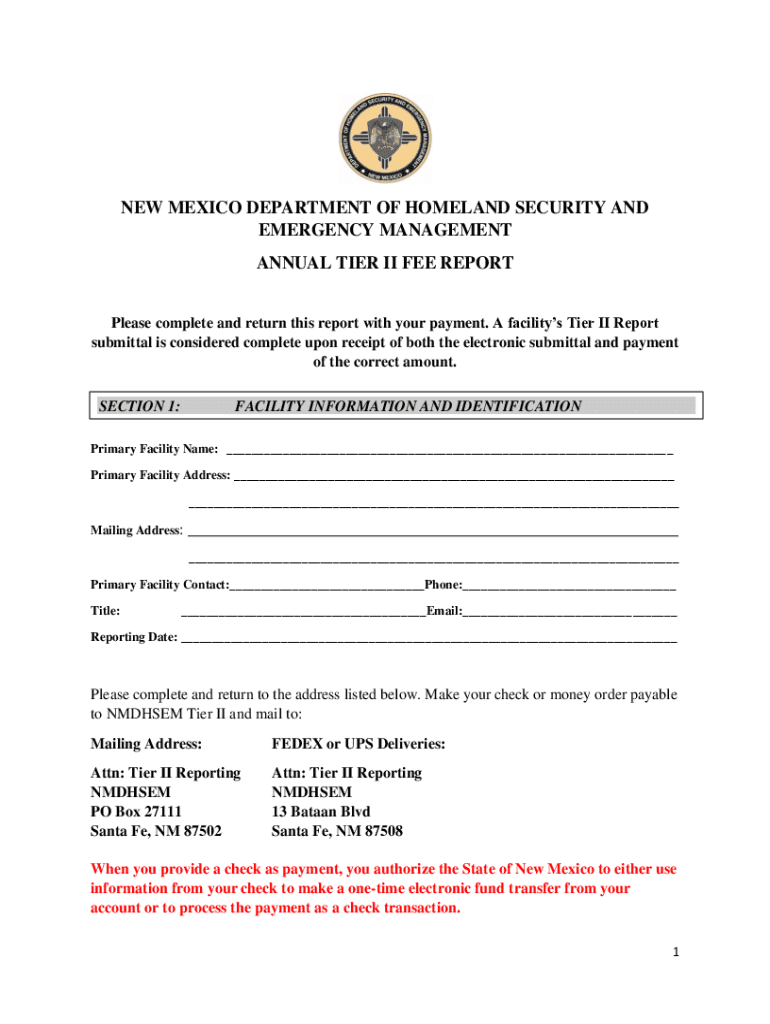 Fillable Online Tier II Reporting Assistance - Arkansas Department of ...