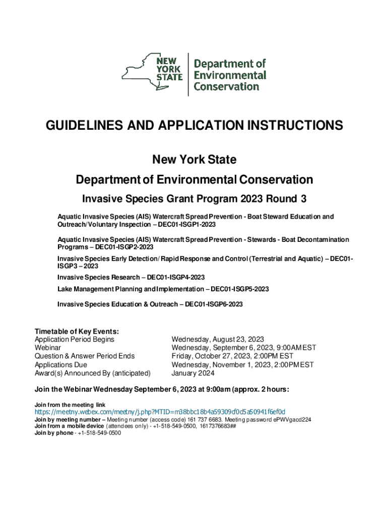 Fillable Online New York State Watercraft Inspection Steward Program ...