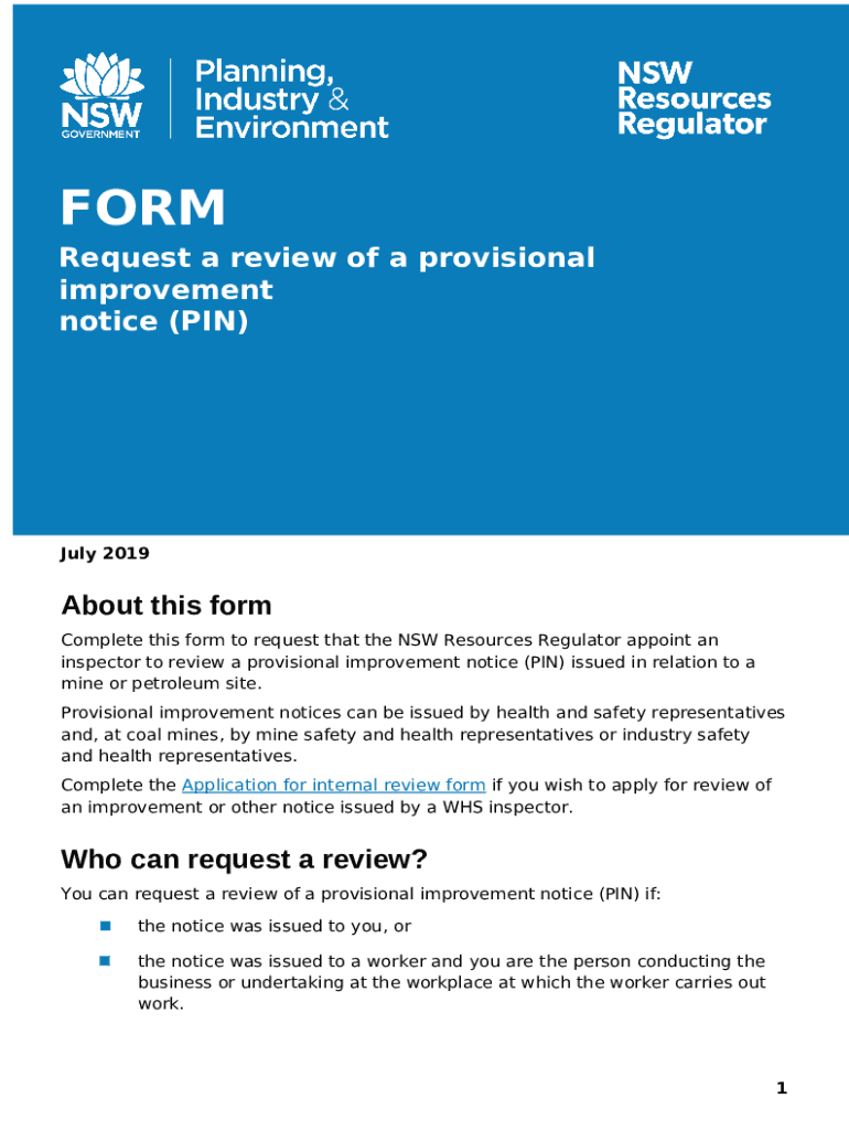 Request a review of a provisional improvement Doc Template | pdfFiller