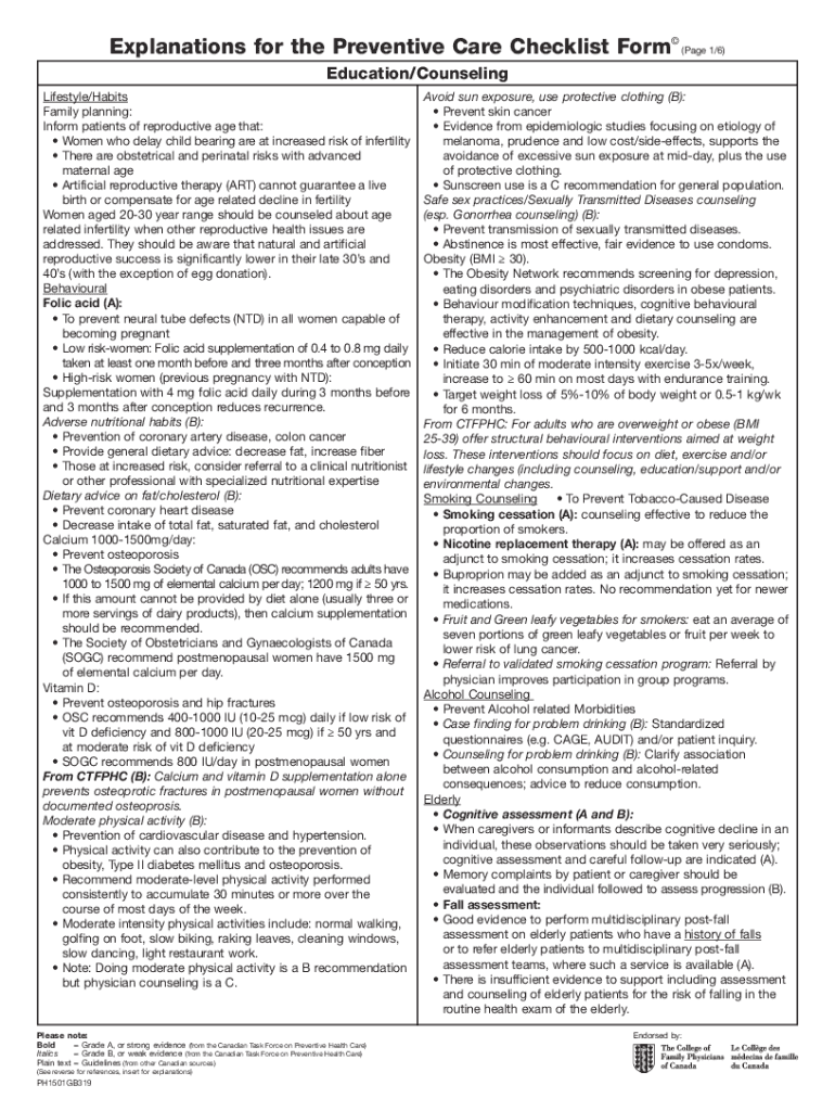 Fillable Online Family Planning and Related Preventive Health Services ...