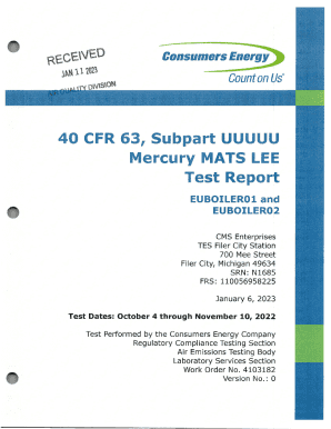 Fillable Online 40 CFR Appendix C to Subpart UUUUU of Part 63US Law Fax ...