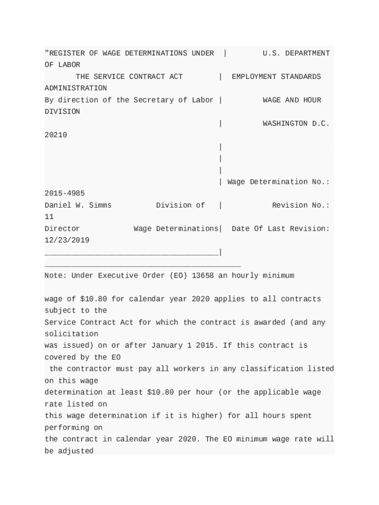 If this contract is covered by the EO Doc Template | pdfFiller