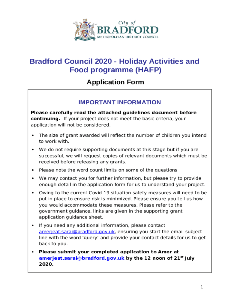 Find Holiday Activities and Food (HAF) sessions in your area Doc Template | pdfFiller