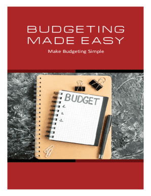 Fillable Online Budgeting Made EasyKOFEtime Fax Email Print - pdfFiller