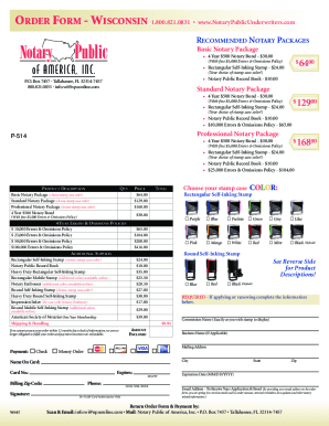 Fillable Online Wisconsin Downloadable Forms to Become A Notary Fax Email Print - pdfFiller