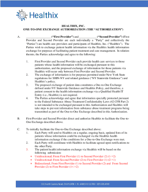 Fillable Online One-to-One Exchange Authorization (THE... Fax Email ...