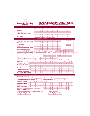 Fillable Online Data-Recapture-Form.pdf - Lagos Fax Email Print - pdfFiller
