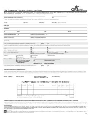 Fillable Online CONTINUING EDUCATION RECORD REQUEST FORM Fax Email ...
