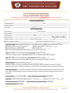 Fillable Online Riverside County Fire Department Office of the Fire ...