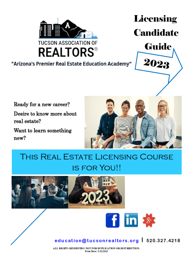 Fillable Online This Real Estate Licensing Course is for You!! Fax ...