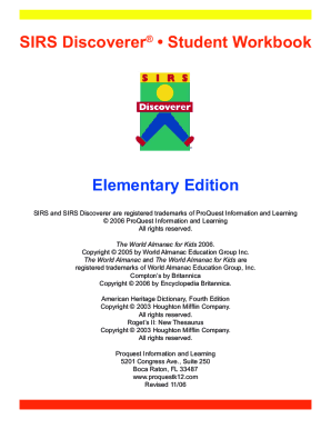 Fillable Online SIRS Discoverer - Database Help - Research Guides Fax ...