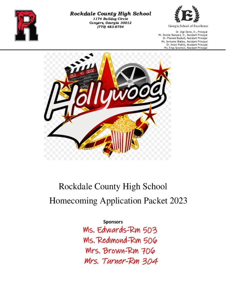 Fillable Online Directory - Rockdale County High School Fax Email Print ...