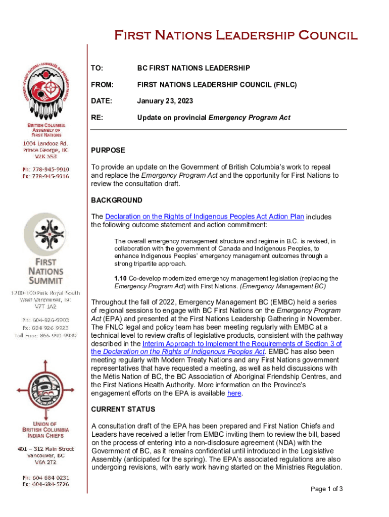 Fillable Online Bill C-92 - An Act respecting First Nations, Inuit and ...