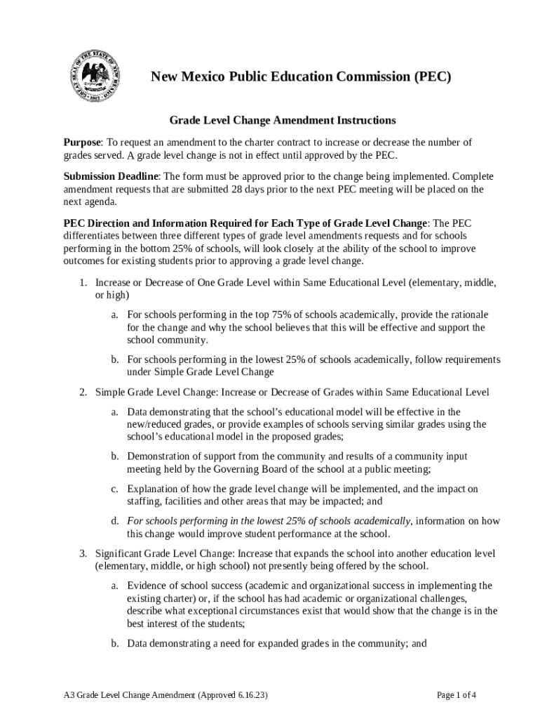 Authorized Grade Levels Sample Clauses Doc Template | pdfFiller