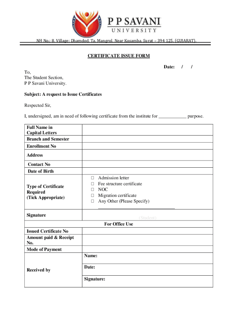 Fillable Online Student Transcript / Provisional Degree Form Fax Email Print - pdfFiller