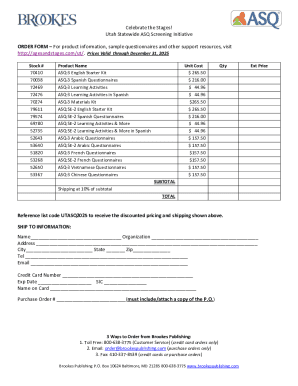 Fillable Online ASQ Screening - Workforce Services - Utah.gov Fax Email ...