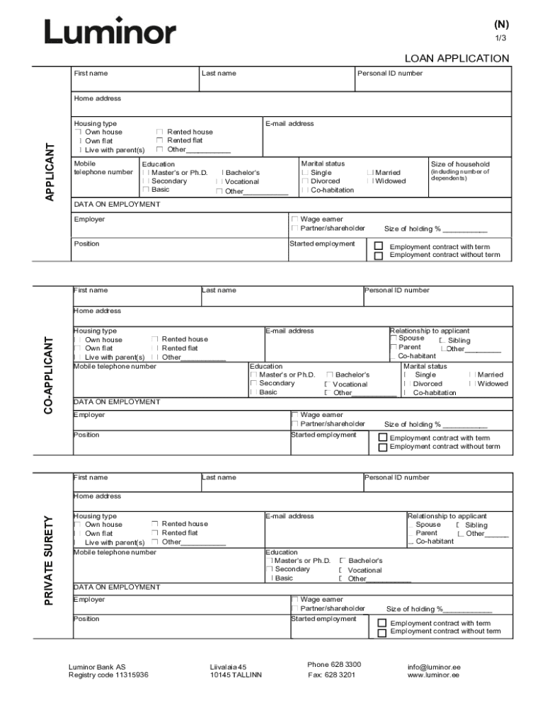 Fillable Online What To Put On Rental Application If Living With