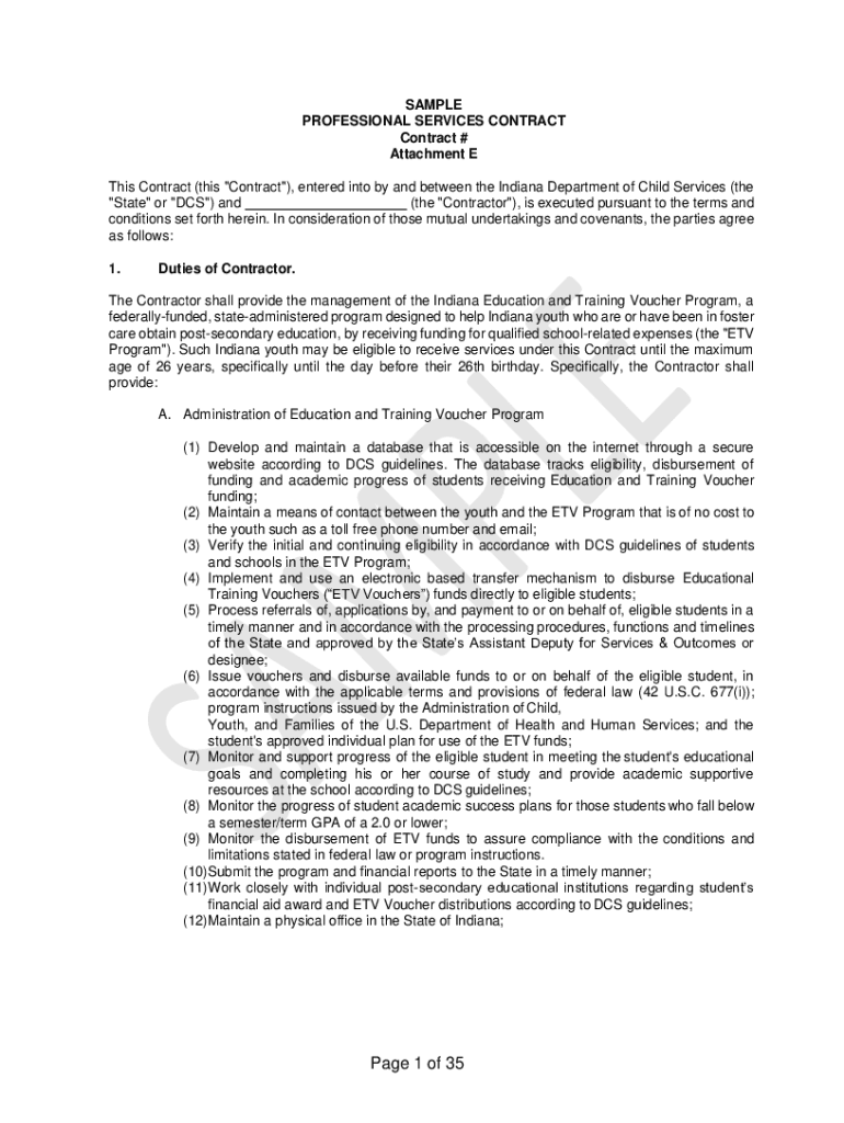 Fillable Online 14+ Professional Services Agreement Templates - PDF ...