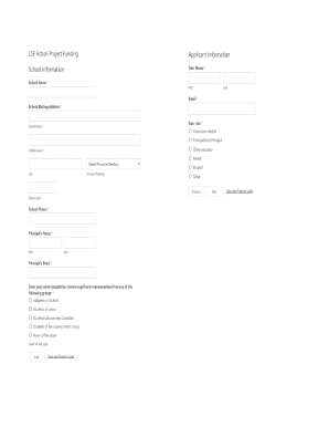 Fillable Online LSF Action Project Funding Application - Preview.pdf ...