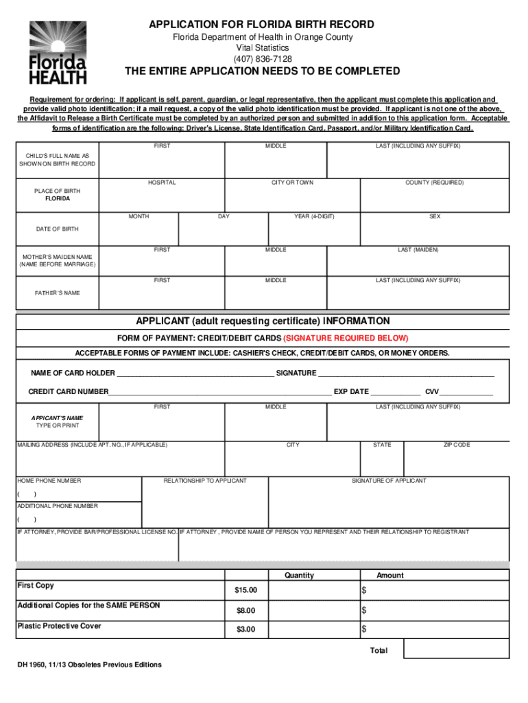 Fillable Online THE ENTIRE APPLICATION NEEDS TO BE COMPLETED Fax Email ...