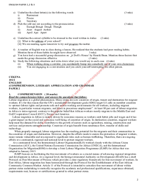 Fillable Online Diploma sample exam papers Fax Email Print - pdfFiller