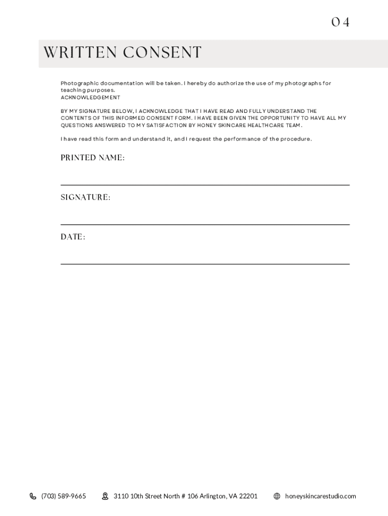 Exosome consent form: Fill out & sign online | DocHub