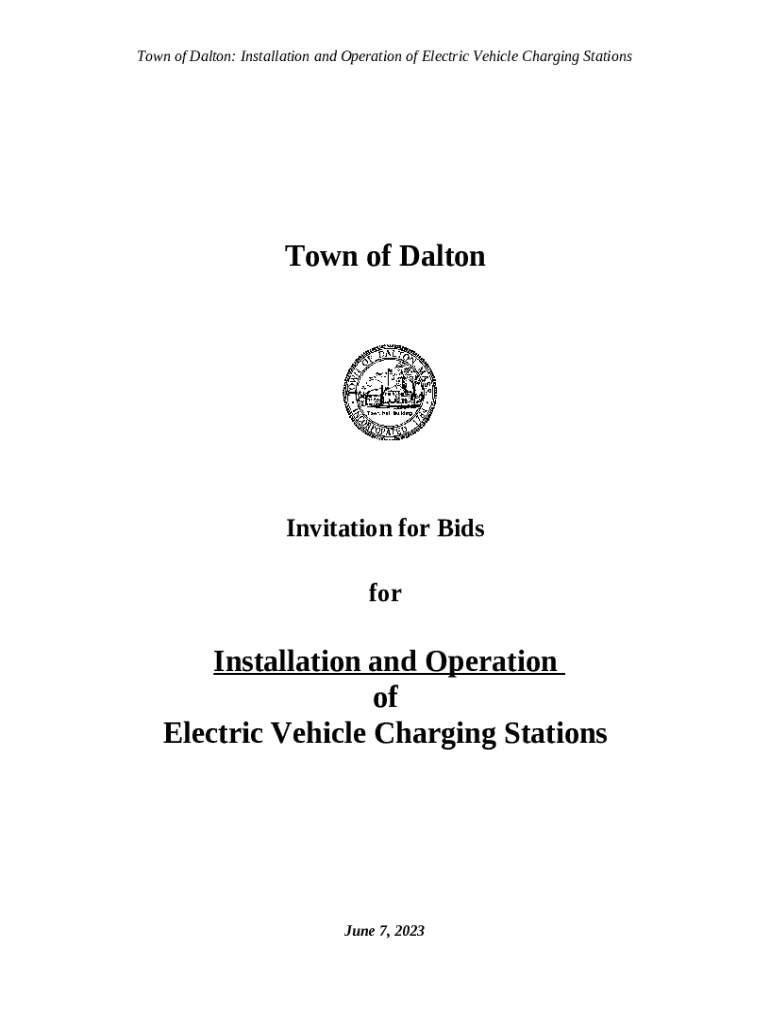 Fleet Electric Vehicle Charging Stations Doc Template | pdfFiller