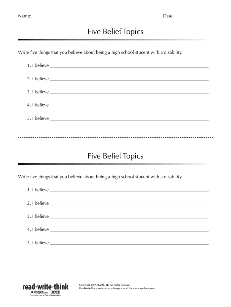 Fillable Online Think it over and write a paragraph from your ... Fax Email Print - pdfFiller