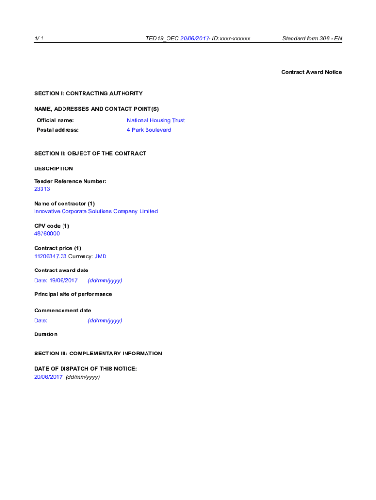 Fillable Online Contracting Officer's Authorization to Proceed Fax ...