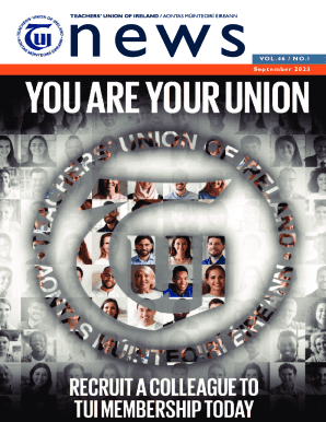 Fillable Online Teachers' Union of Ireland, profile ... Fax Email Print ...