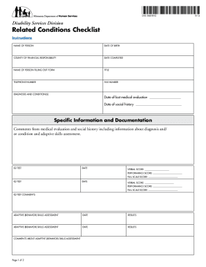 Fillable Online DHS-3848-ENG (Disability Services Division Related ...