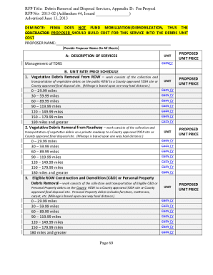 Fillable Online Vol-I Request for Proposal for Collection, Transportation, ... Fax Email Print ...