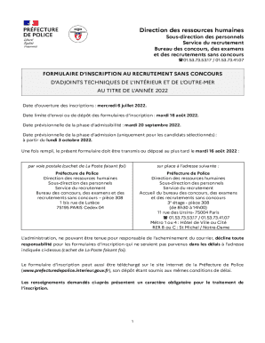 Remplissable En Ligne Formulaire d'inscription recrutement sans concours ATIOM ... Faxer Email ...