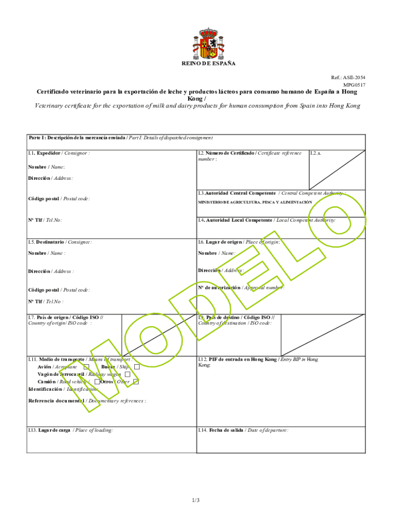 Completable En línea Revisin de requisitos para la exportacin de alimentos ... Fax Email ...