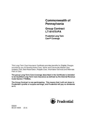 Fillable Online Long-Term Care FAQ - Pennsylvania Insurance Department ...