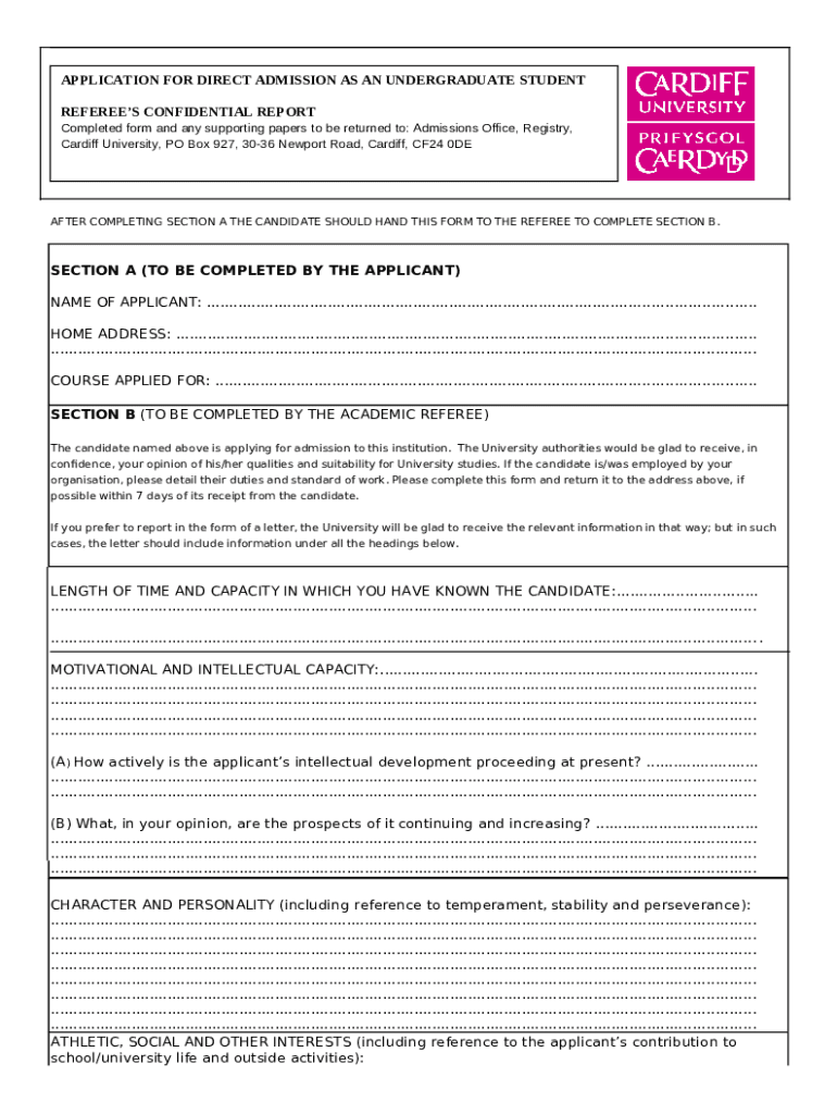 OCCASIONAL APPLICATION Doc Template | pdfFiller