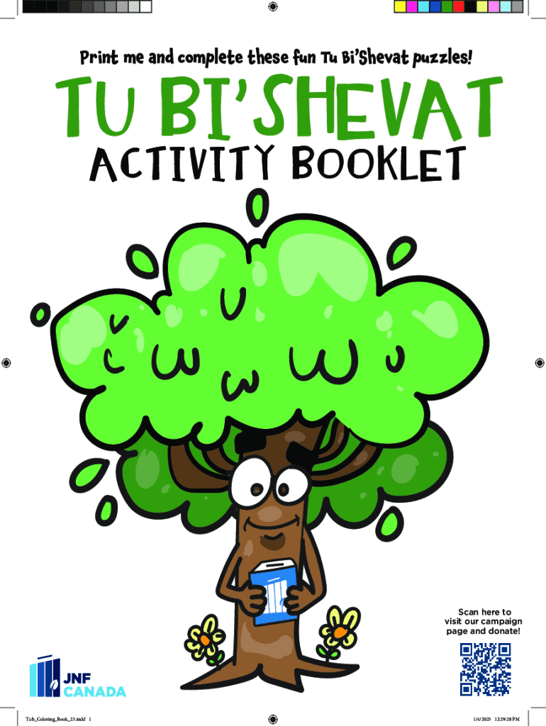 Fillable Online Tu B'Shevat (New Year of the Trees) Word Search ... Fax ...