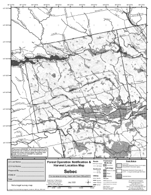 Fillable Online Not a legal survey map Fax Email Print - pdfFiller