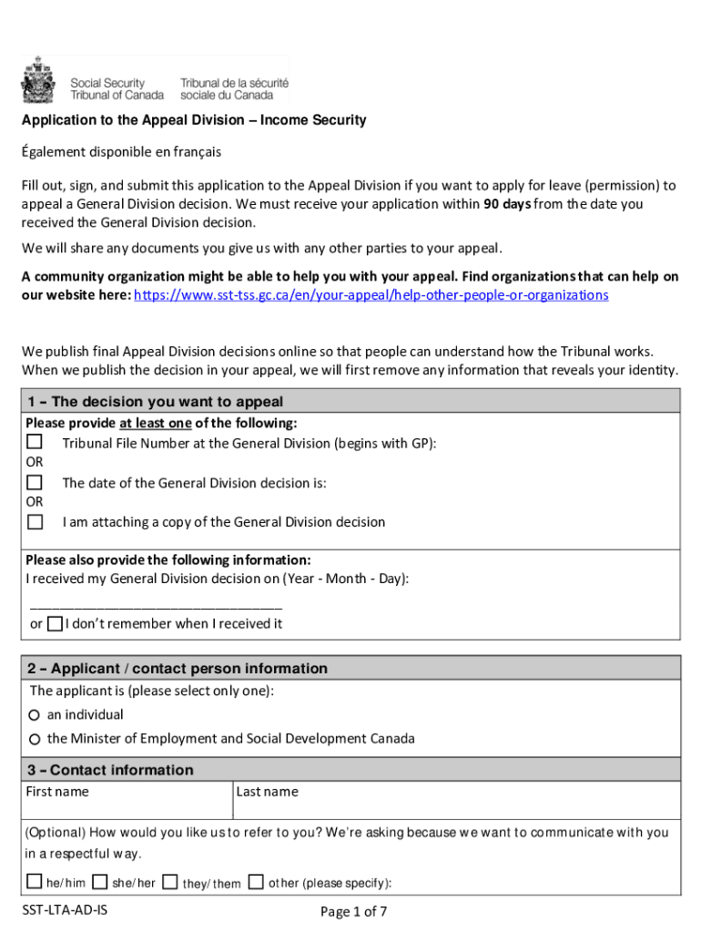 Fillable Online Application for an Extension of Time to File or Perfect ...
