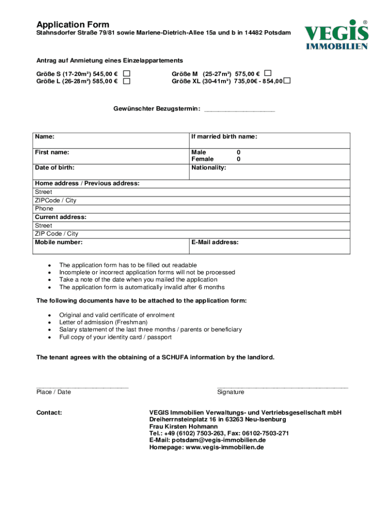 Fillable Online Stahnsdorfer Strae 79/81 sowie Marlene-Dietrich-Allee ...