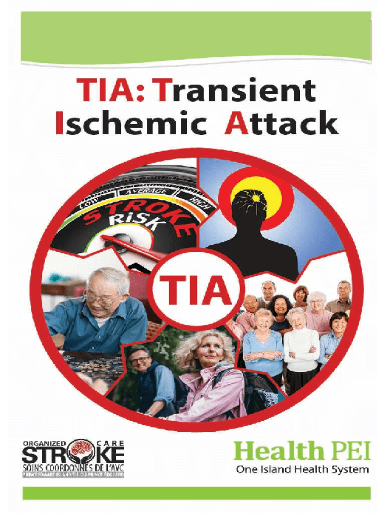 Fillable Online Transient Ischemic Attack (TIA) Patient Handbook Fax ...