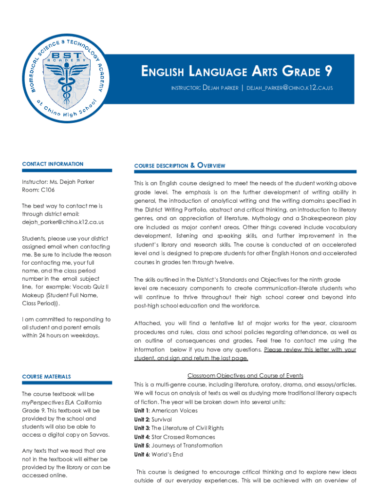 Fillable Online Parker, Dejah / Contact Ms. Parker Fax Email Print - pdfFiller