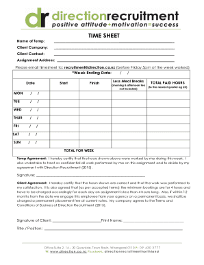 Fillable Online How to Fill Out Timesheets Like a Pro Fax Email Print ...