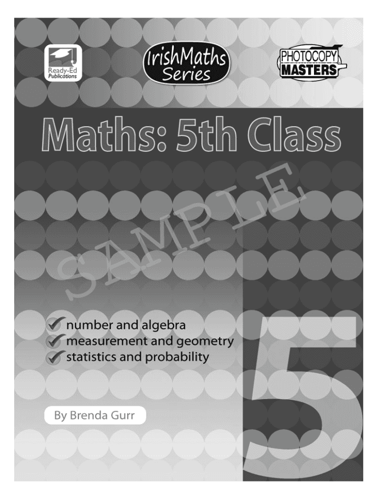 Fillable Online IMS Maths Fifth Class.indd Fax Email Print - pdfFiller