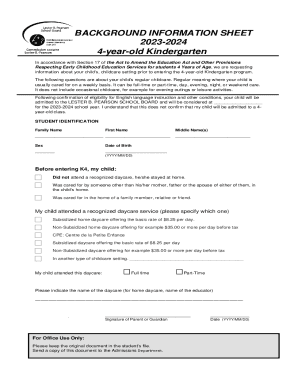Fillable Online mtpleasant lbpsb qc BACKGROUND INFORMATION SHEET 2023 ...