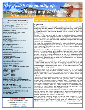 Fillable Online Fr Mario Debattista ofm Fax Email Print - pdfFiller