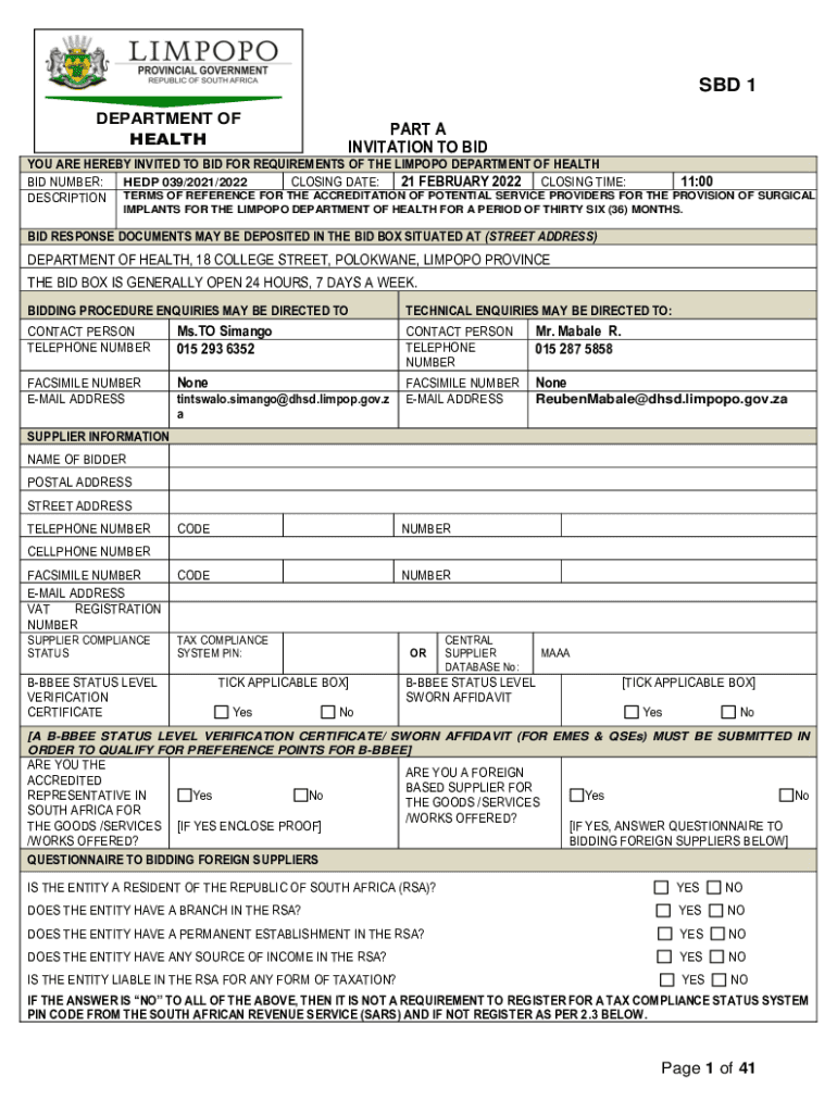 Fillable Online Bid document for EOI NOTICE NO DWS16-0723WTE ... Fax Email Print - pdfFiller