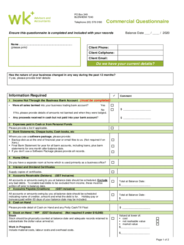 Fillable Online Request for Copy/Print Device Questionnaire Fax Email ...