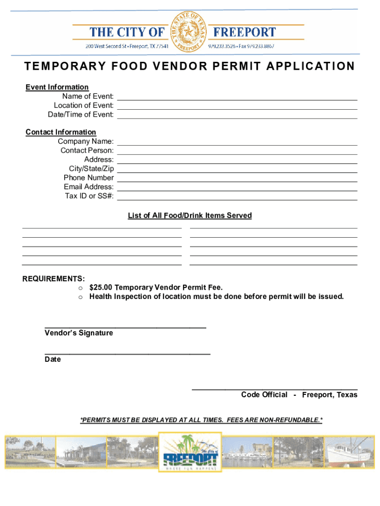 Fillable Online Temporary Food Service ApplicationLouisvilleKY. ... Fax ...