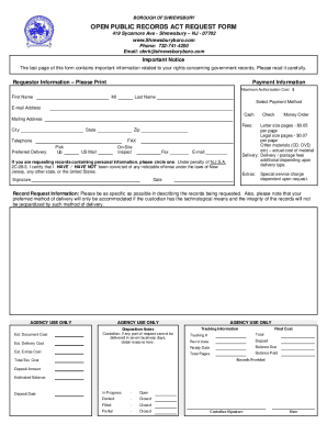 Fillable Online Forms Court Forms Records Request Form.pdf Fax Email ...